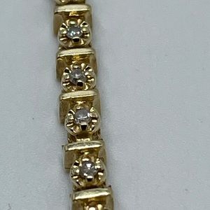 Jewelry | 14 Kt Gold 46 Tcw Diamond Bracelet | Poshmark